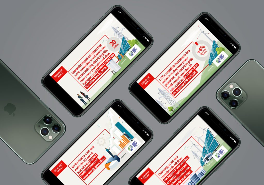 Research design for COP26 summit: Economist Impact | NWC Design